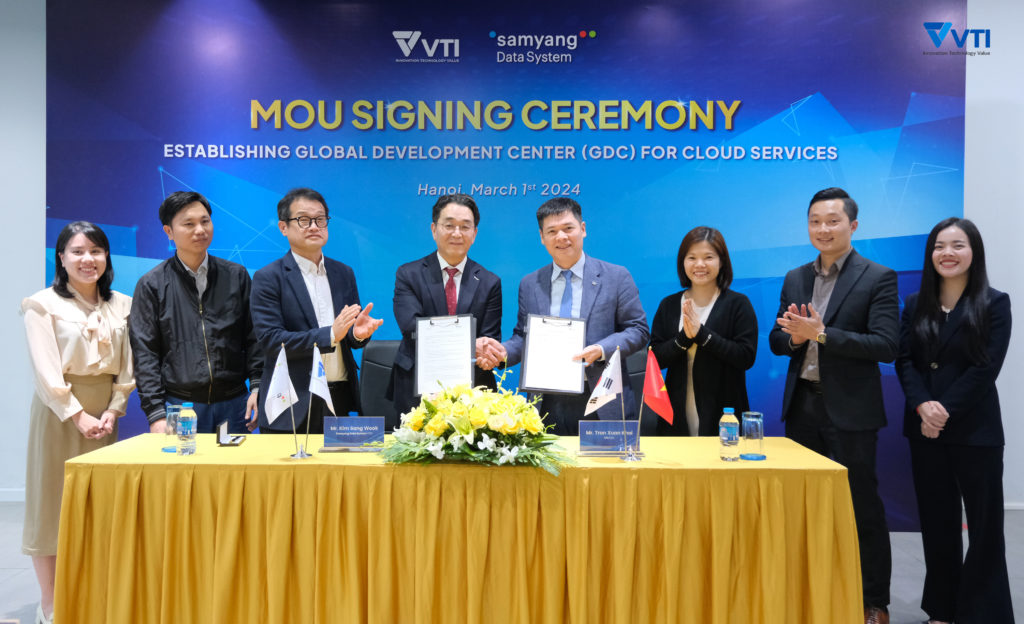 VTI & Samyang Data Systems MoU Signing Ceremony: Establishing Global ...